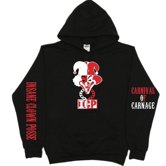 Sweaters | Insane Clown Posse Carnival Of Carnage Hoodie Unisex S5xl Icp Sweater New | Poshmark